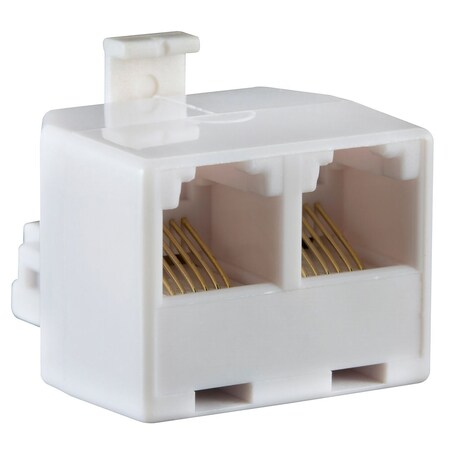 Ge 2-Line 1-Jack Duplex Adapter Wall-Mount 76191999 | Zoro